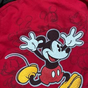 Disney | Sweaters | Vintage Mickey Mouse Sweater Red | Poshmark